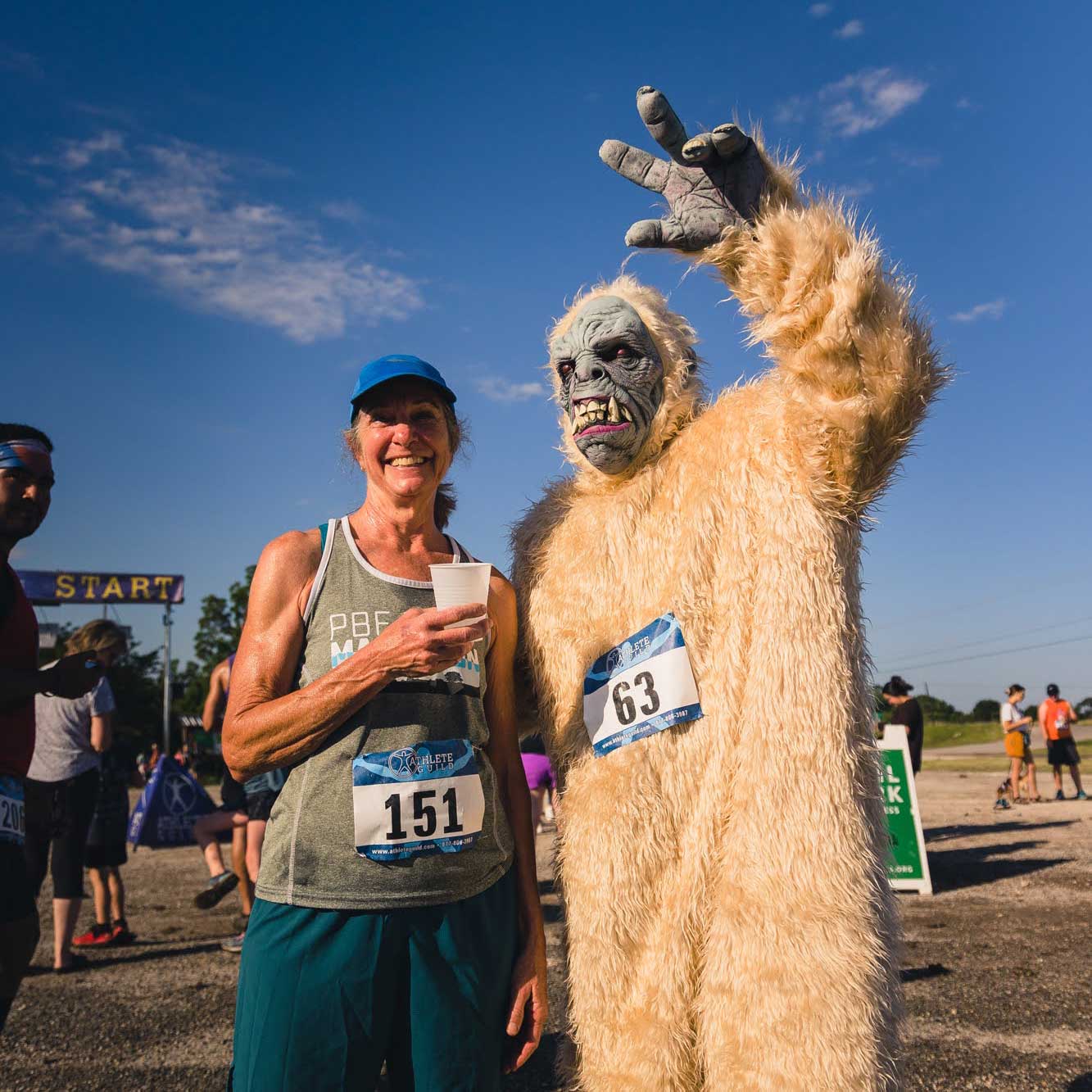 Sweaty Yeti 5k Trail Run in New Braunfels - Support Comal Trails Alliance!